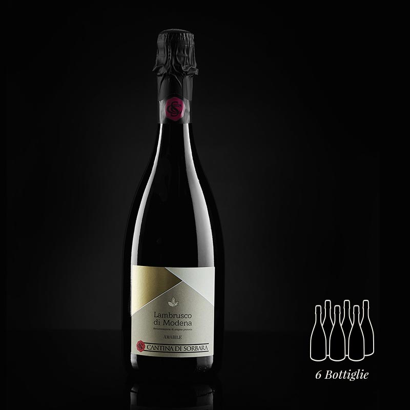 Lambrusco di Modena DOP amabile — Cantina di Carpi e Sorbara